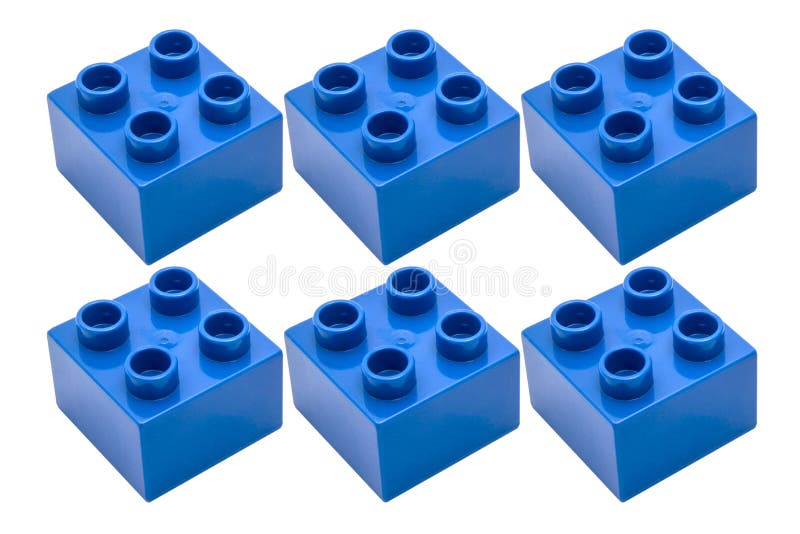 Blue Oversized Building Blocks