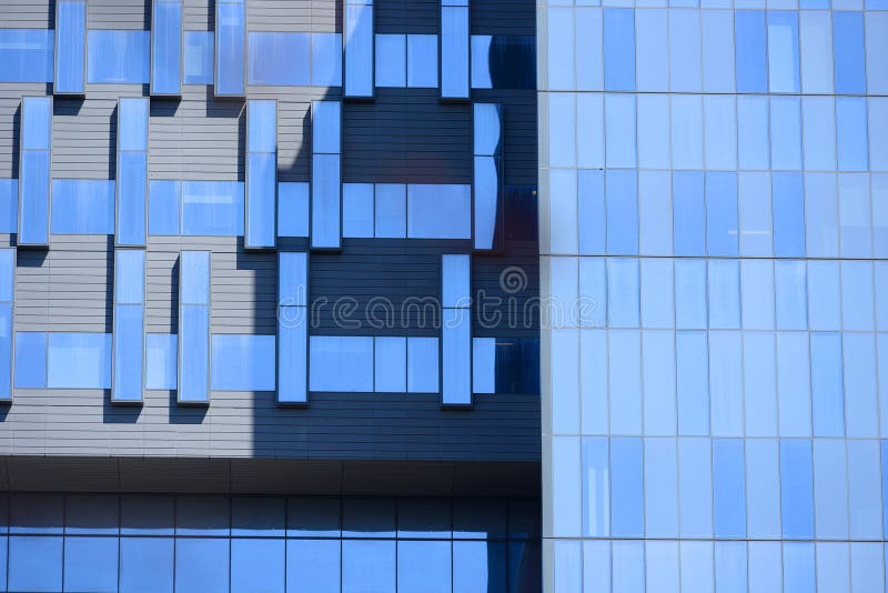 Blue building stock image. Image of contemporary, design - 31617599
