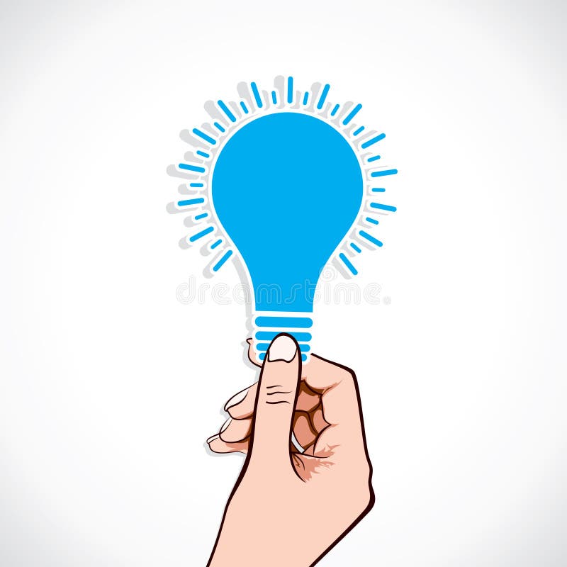 Light Bulb Idea stock vector. Illustration of electricity - 31382408