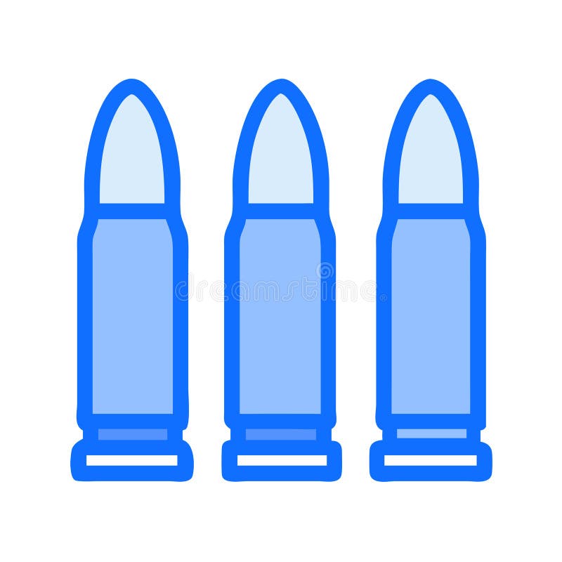Blue Bullets Vector Illustration for Graphic Design and Education Stock ...
