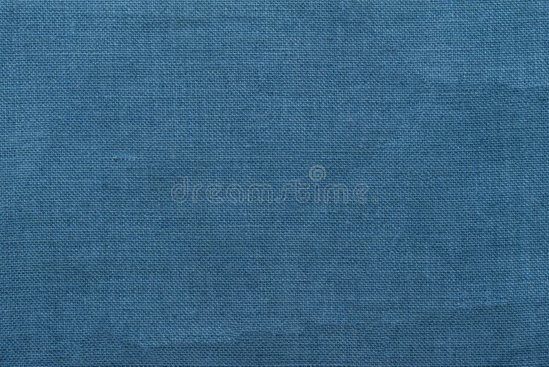 Blue Burlap with Beautiful Canvas Texture of Blue Fabric in Retro Style ...