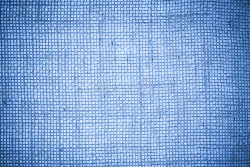 Blue Burlap Fabric Texture Background Stock Photo - Image of material ...