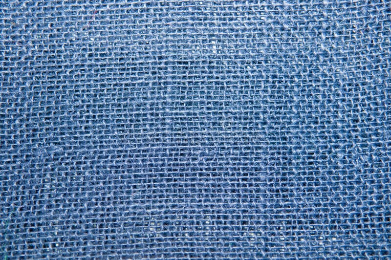 Blue Burlap Texture stock photo. Image of natural, weave - 15489296