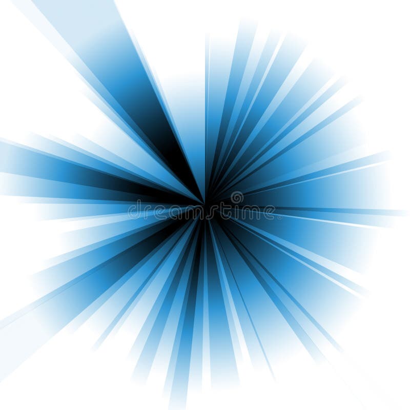 Blue Burst stock illustration. Illustration of explosions - 2184322