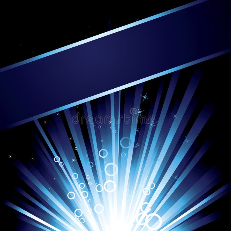Blue Burst stock illustration. Illustration of explosions - 2184322