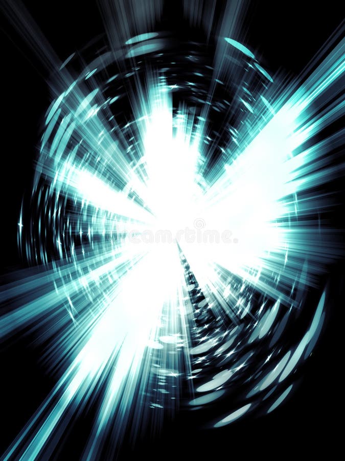 Blue Burst stock illustration. Illustration of green - 55167243