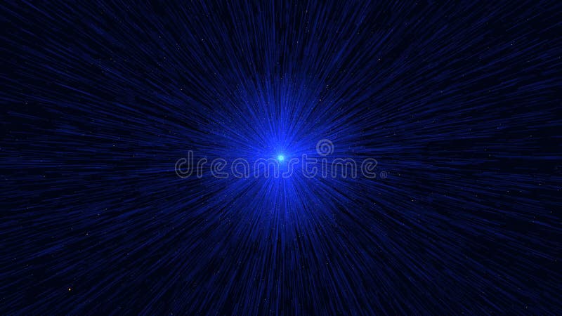A Blue Burst of Light stock footage. Video of abstract - 286659276