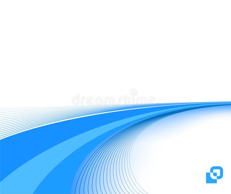 Clean Blue Business Background Stock Vector - Illustration of elements ...