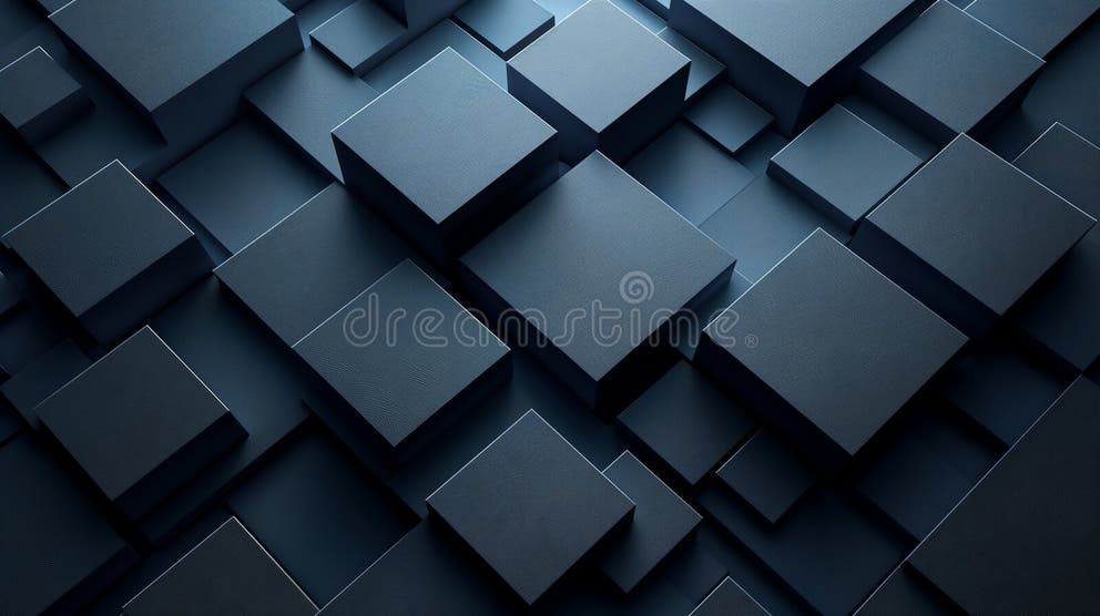 Blue Business Digital Modern Technology Background Generative AI Stock ...