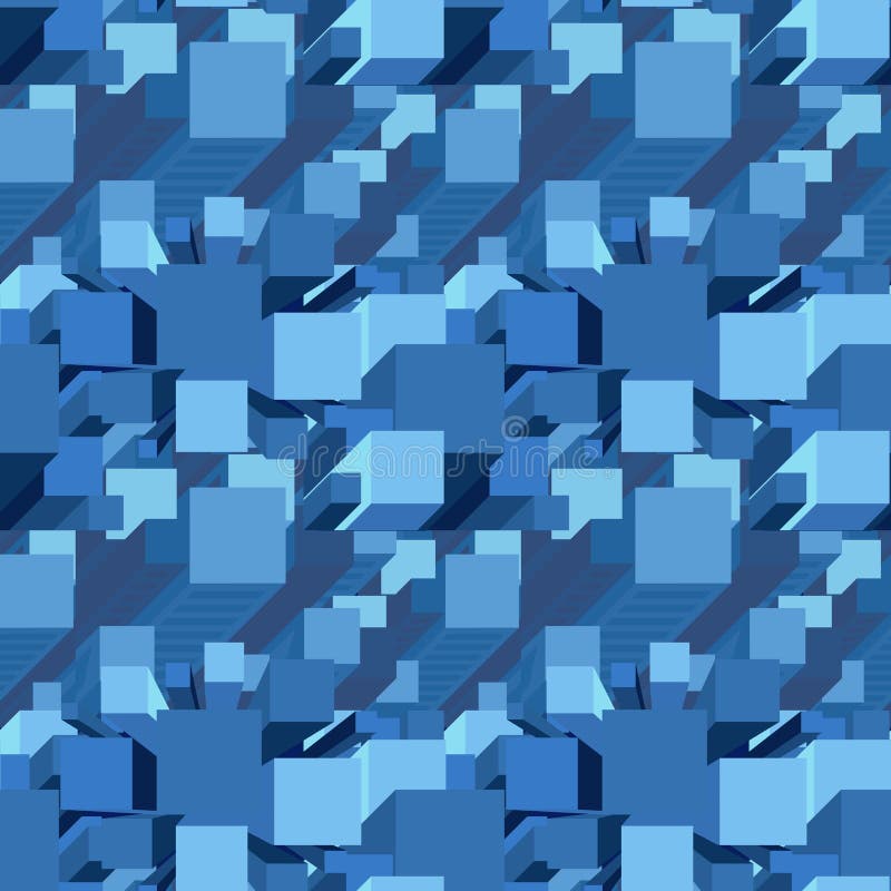 Blue Business Techno Background Stock Vector - Illustration of ...