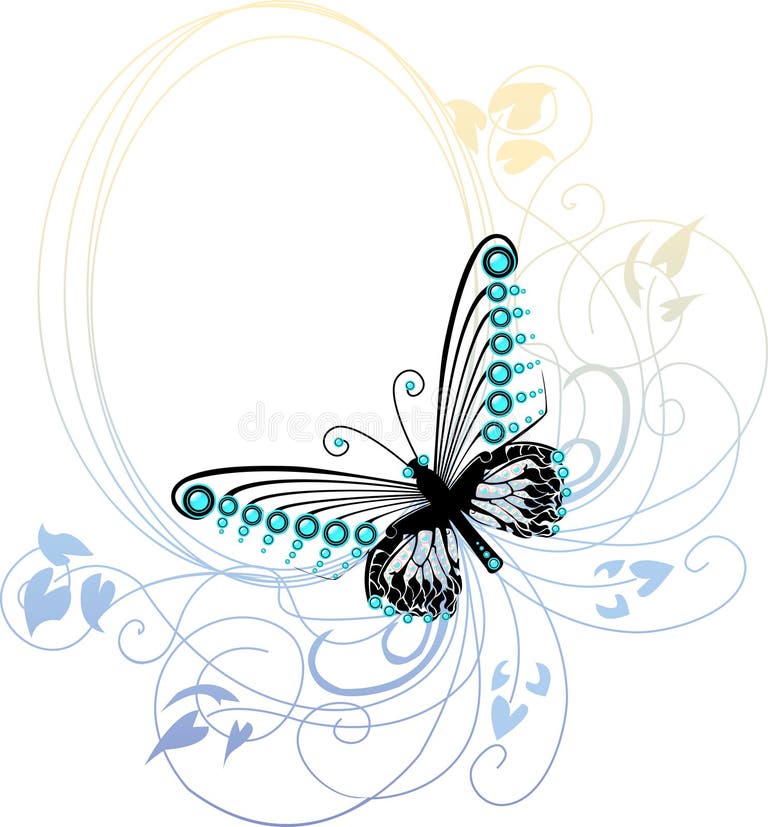 Subtle Butterfly Design Stock Illustrations – 4,754 Subtle Butterfly ...