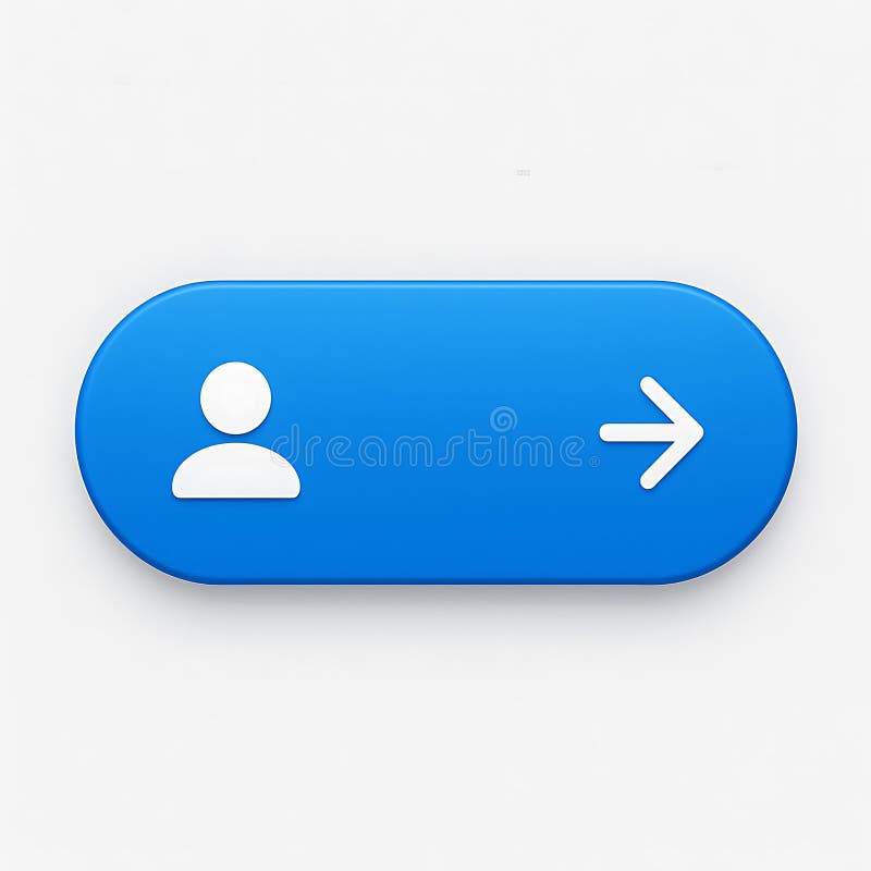 User Login Button stock illustration. Illustration of login - 392108121