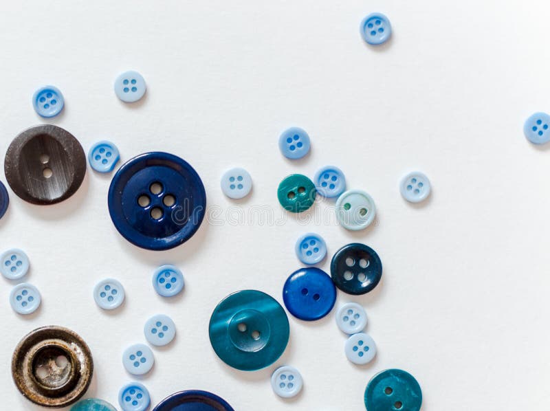 Blue buttons stock photo. Image of bright, blue, indigo - 80030852