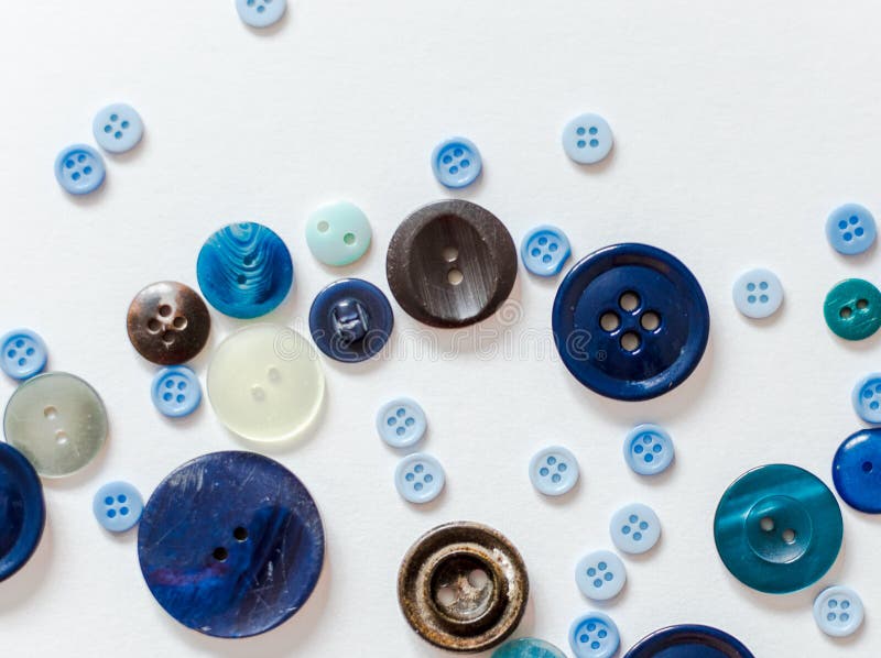 Blue buttons stock image. Image of drops, blue, antique - 80030963