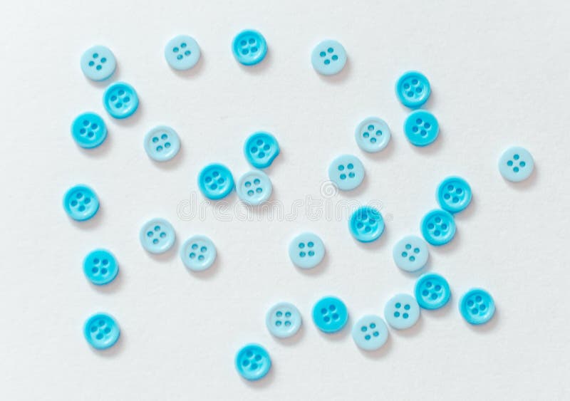 Blue buttons stock photo. Image of drops, hobbies, creativity - 80031402