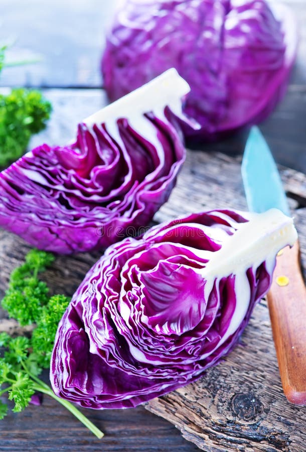 Blue cabbage stock photo. Image of biological, blue, kale - 50334898