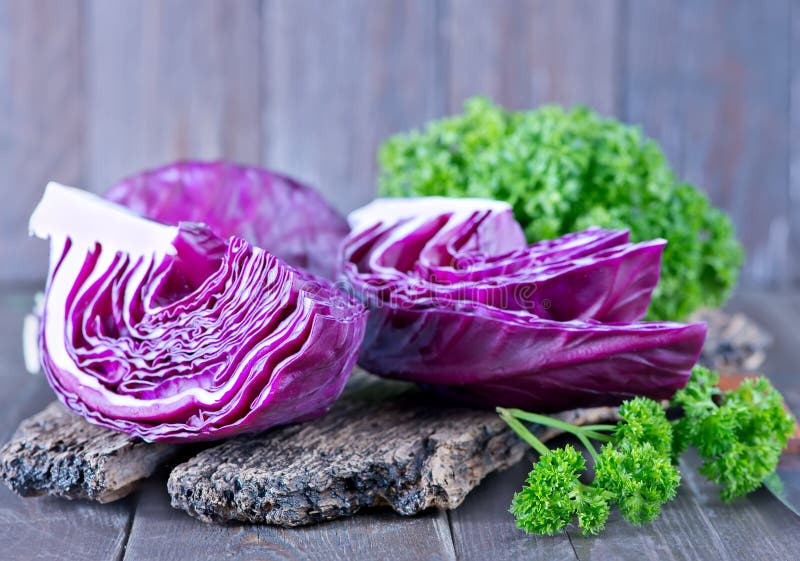 Blue cabbage stock image. Image of fibers, board, kale - 50335329