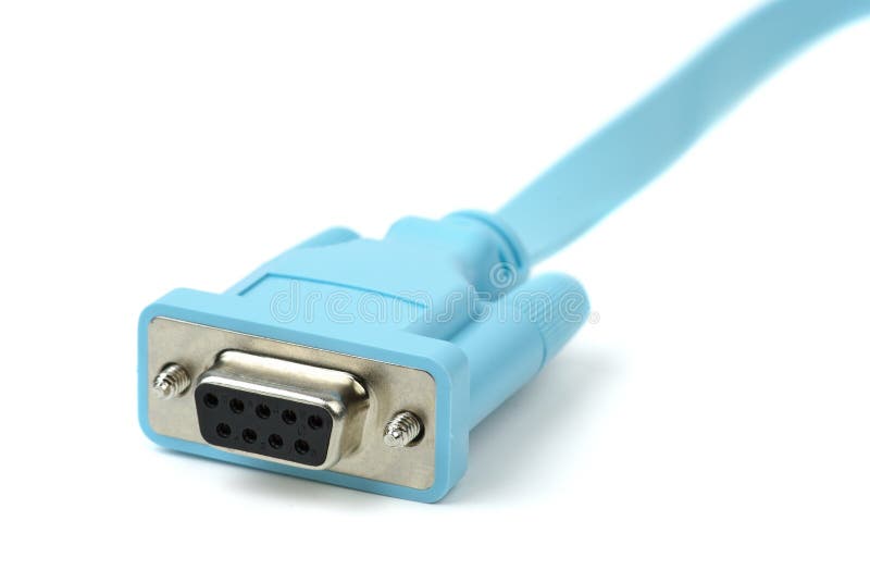 Blue Cable Bundles in Computer Global Network Stock Photo - Image of ...
