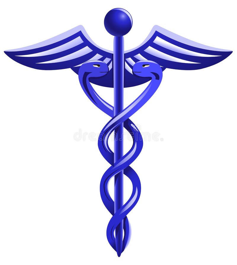 Caduceus stock vector. Illustration of tribal, symbol - 8136468