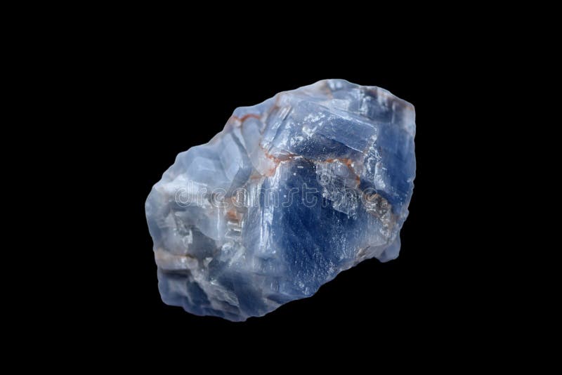 Blue Calcite stock image. Image of specimen, blue, natural - 174811001