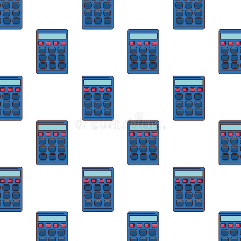 Blue Calculator Icon Isolated on Purple Background. Accounting Symbol ...