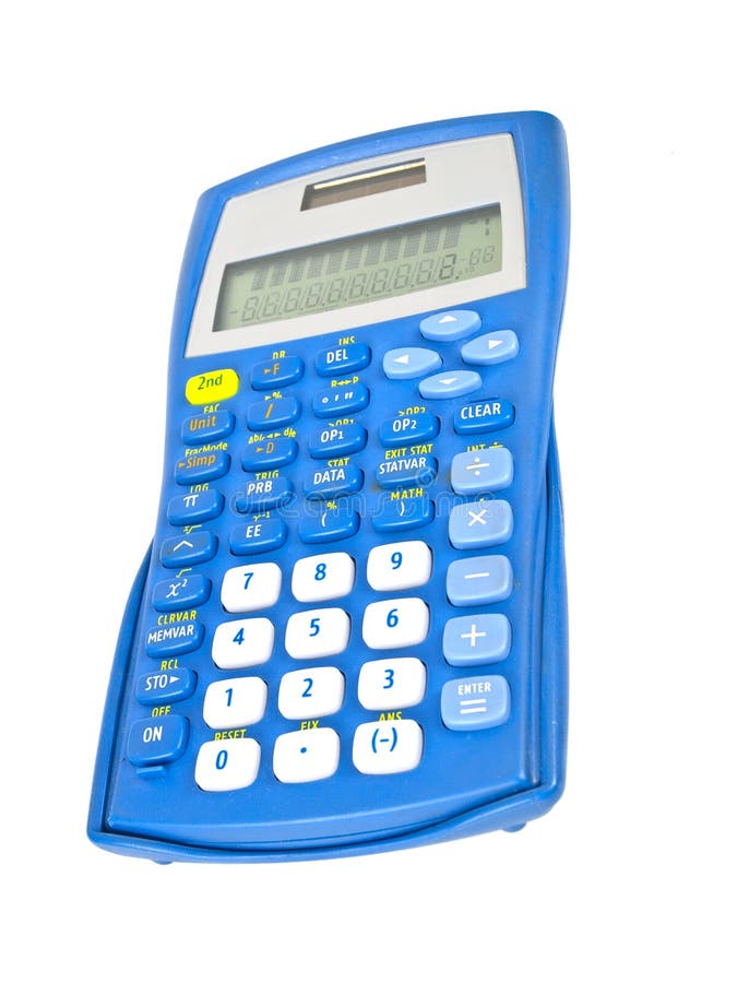 Calculator stock photo. Image of scientific, arithmetic - 17829134