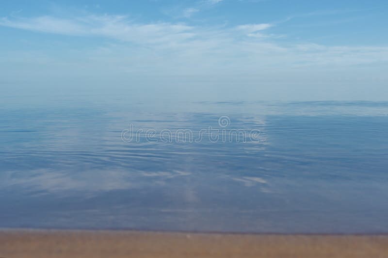 Blue Calming stock image. Image of coastal, reflective - 22762323