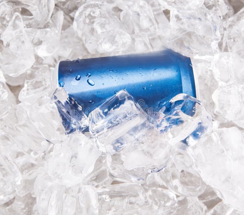Blue Can Cola Drinks III stock photo. Image of freeze - 36772064
