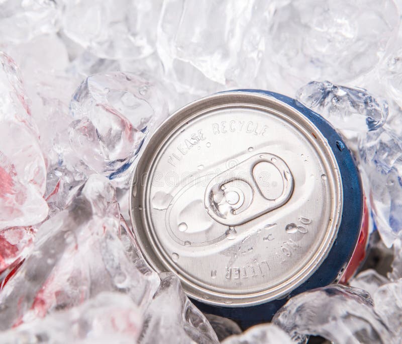 Blue Can Cola Drinks II stock image. Image of container - 36772051