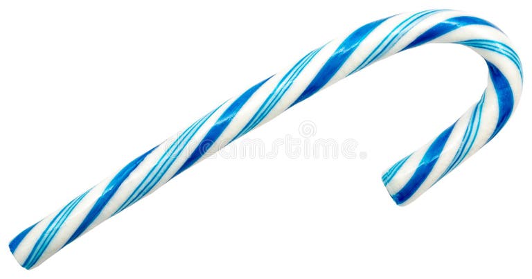 Blue Candy Cane stock photo. Image of blueish, hypnotic - 28128908