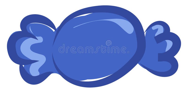 Blue Candy, Illustration, Vector Stock Vector - Illustration of sweet ...