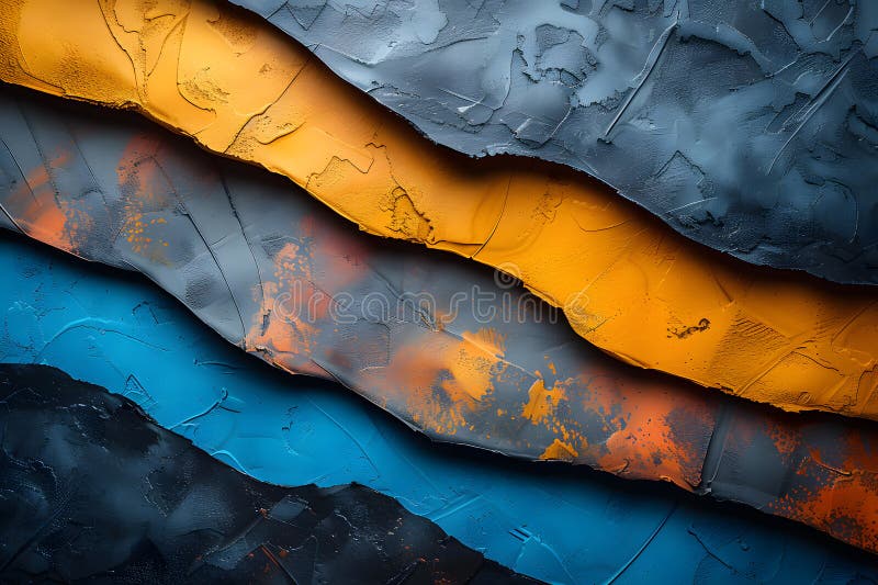 Blue Canvas Background Illustration - Minimalist Design Stock ...