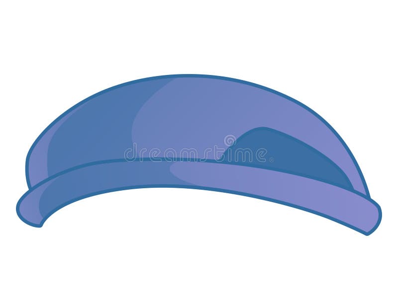 Blue Cap Icon stock vector. Illustration of icon, sport - 310195992