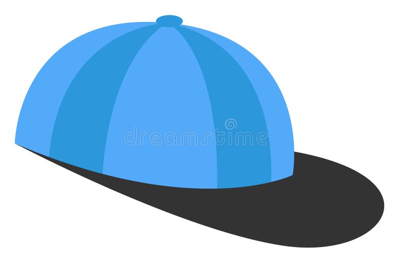 Blue Cap, Illustration, Vector Stock Illustration - Illustration of ...