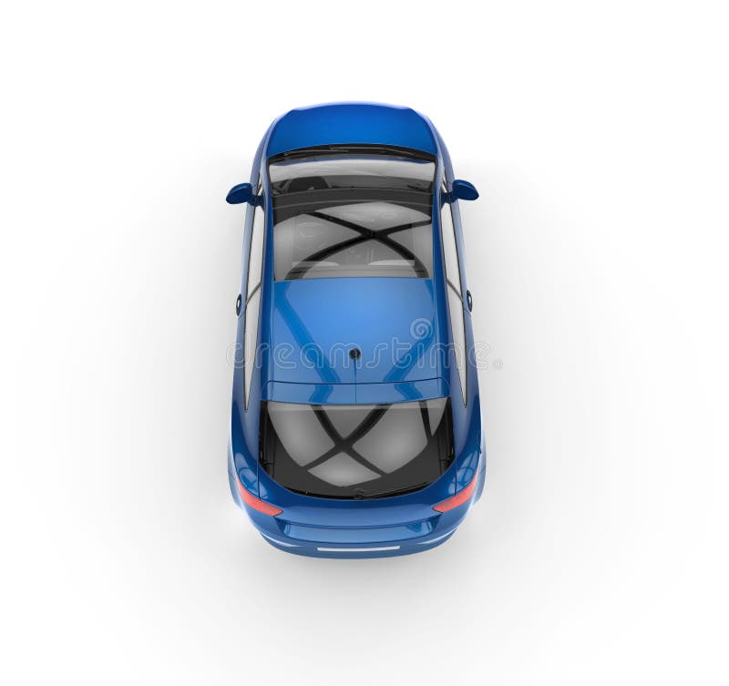 Blue Car Top View Stock Illustrations – 1,770 Blue Car Top View Stock ...