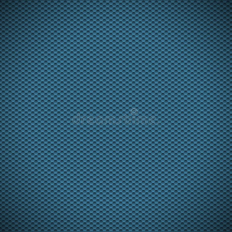 Blue Carbon Texture Fiber Background. Vector Illustration Stock ...