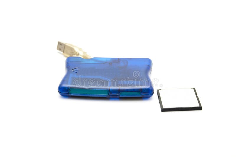 Card Reader and External Hard Drive Disk Stock Photo - Image of drive ...