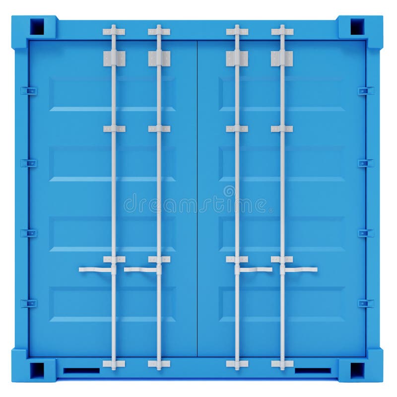 Blue Cargo Container Closed Door Stock Illustrations – 94 Blue Cargo ...