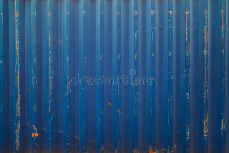Blue Cargo Ship Container Texture Stock Image - Image of loading ...