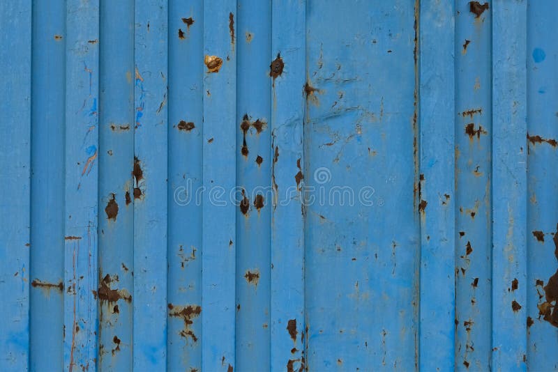 Blue Cargo Ship Container Texture. Repeating Background. Flaking Paint ...