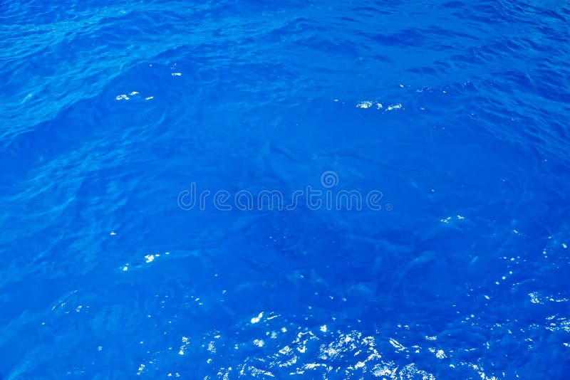 Blue Caribbean Sea Background Stock Photo - Image of backgrounds ...