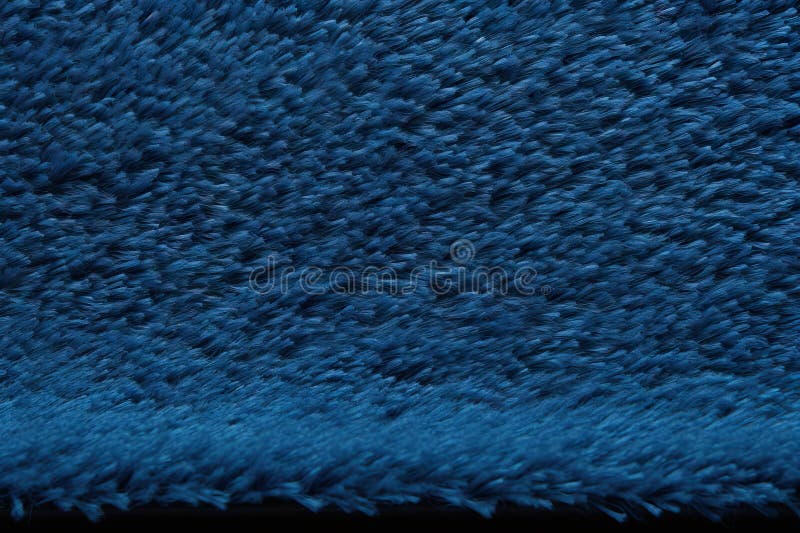 Blue Carpet Blue Fabric Texture Background Closeup Stock Illustration ...