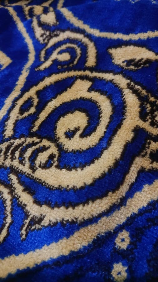 Blue Carpet Tornado Vortex Fur Floor Art Stock Image - Image of pattern ...