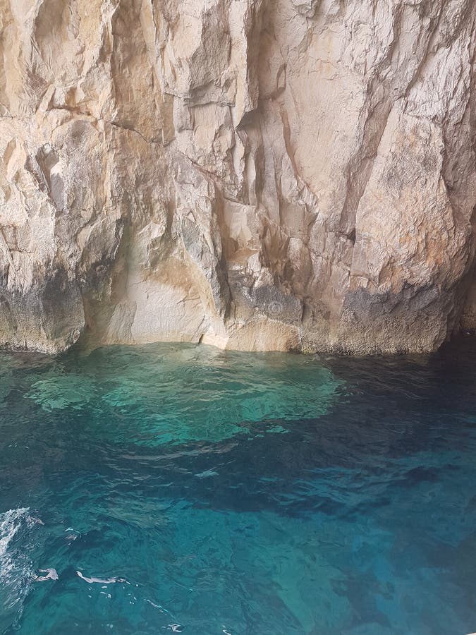 Blue Caves stock image. Image of cave, clearest, water - 72446353