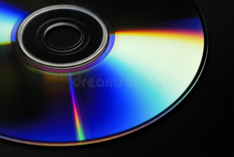 Blue CD stock image. Image of blue, technology, reflection - 24941113