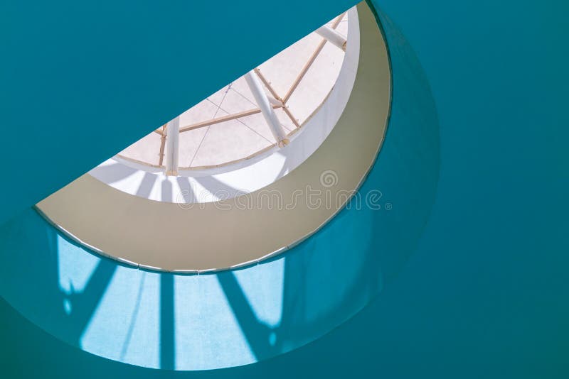 Old Semicircular Window stock photo. Image of metal, material - 70788202