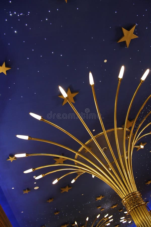 Blue Ceiling With Gold Stars | atelier-yuwa.ciao.jp