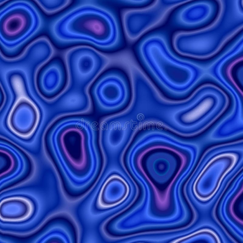Blue Plasma, Cells, Shapes, Forms. Abstract Background Stock ...