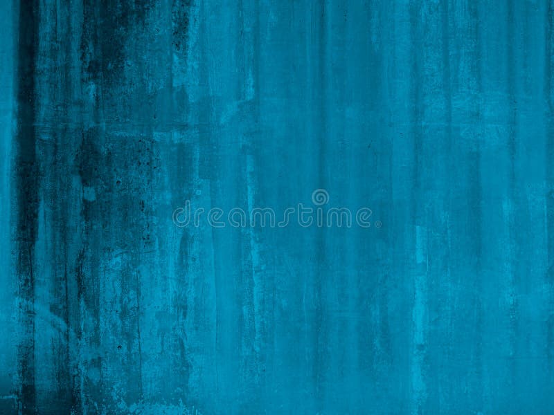 Blue Cement Wall for Abstract Background Stock Photo - Image of dirty ...