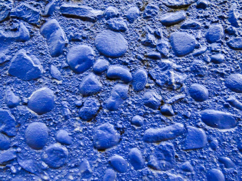 Blue Rock Wall Textured Pattern Stock Photo - Image of creative ...